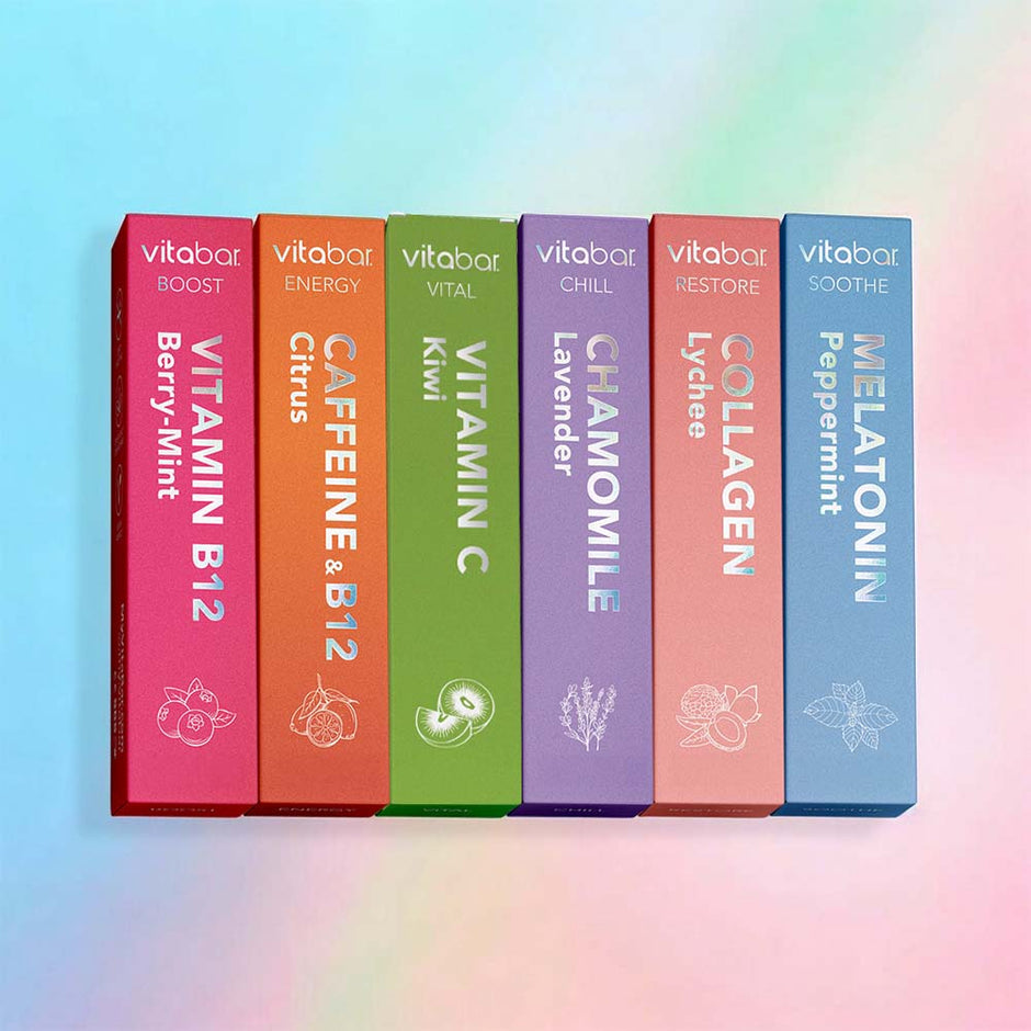 Flavored Air Inhalers - Variety 6-Pack - 6 VitaBars