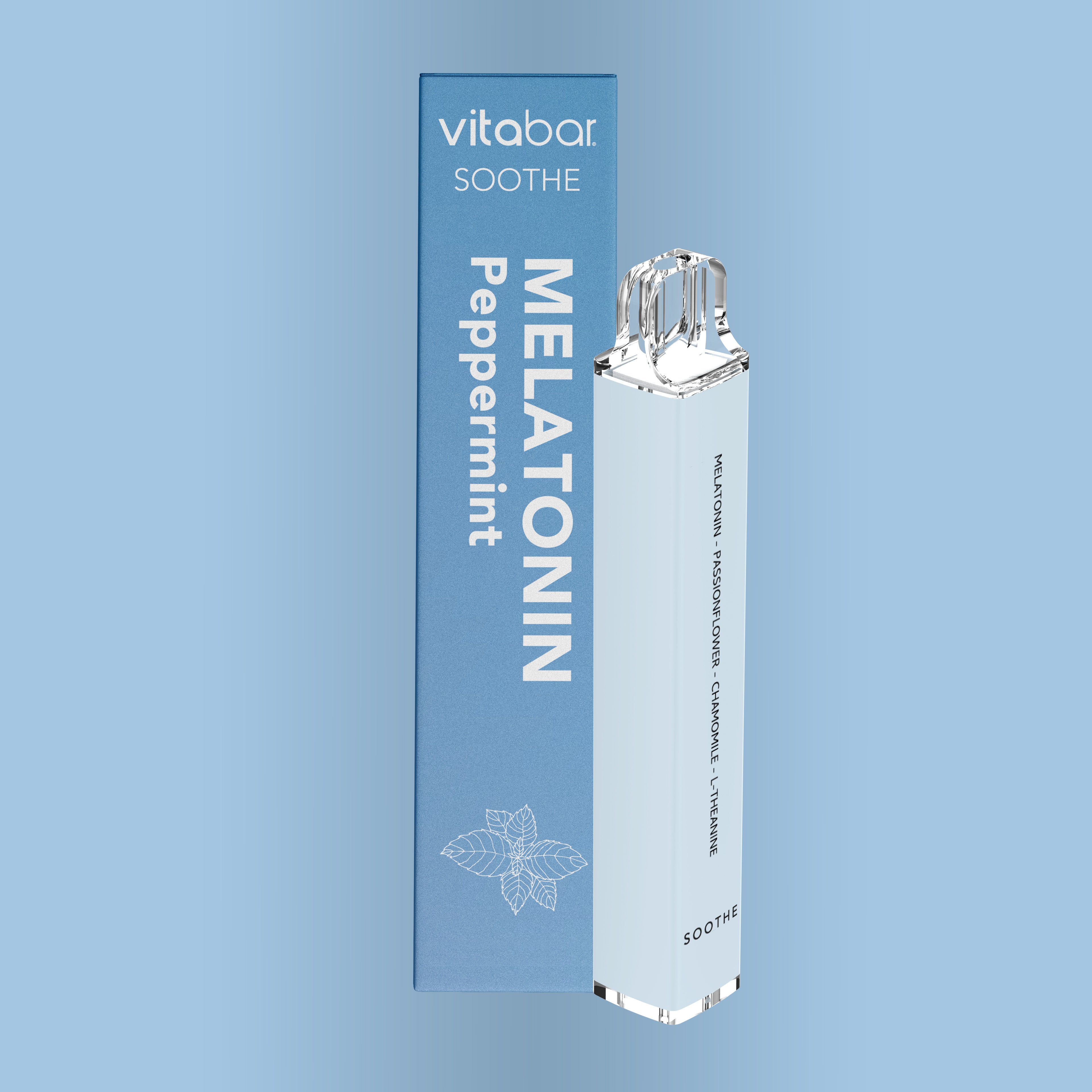 Melatonin Inhaler - Melatonin Diffuser With Peppermint Flavor by VitaBar