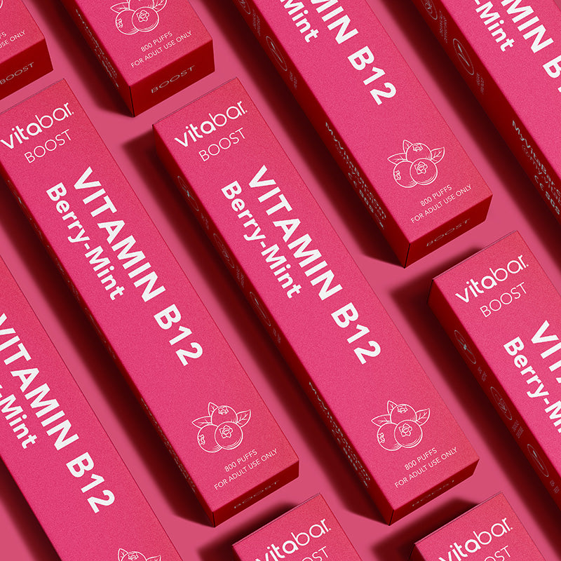 Vitamin B12 Inhaler - Berry Mint Flavor - Boost by VitaBar