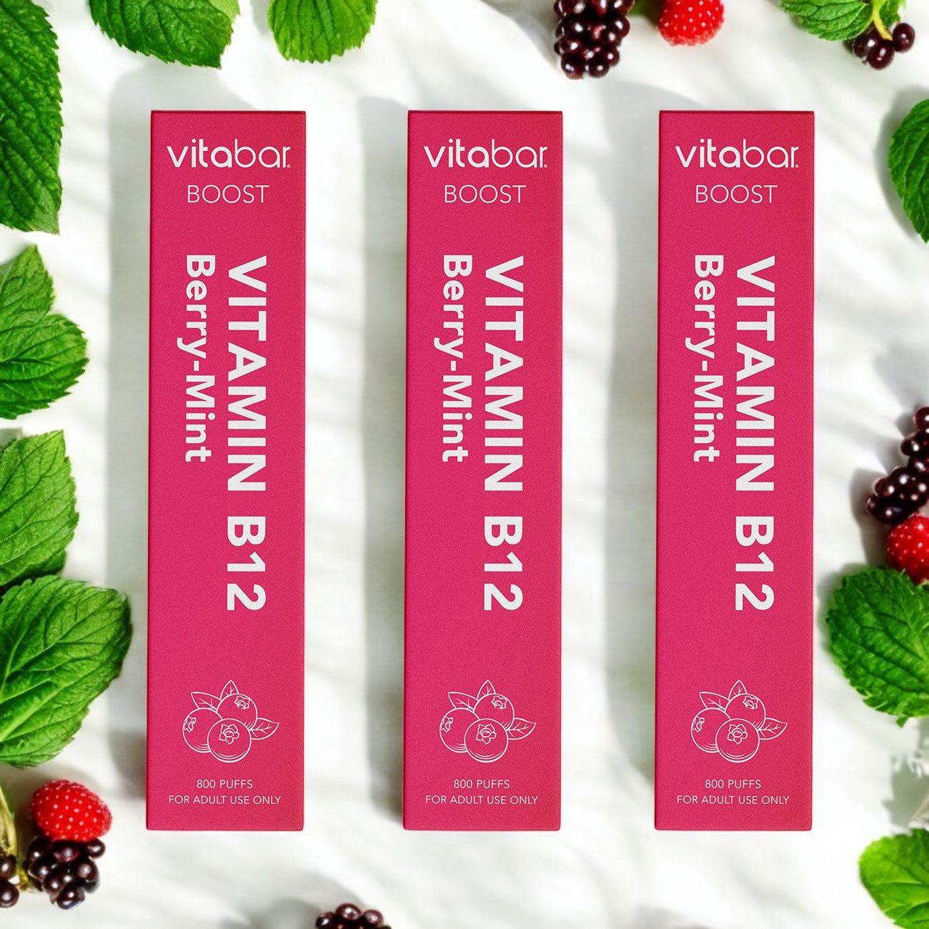 Vitamin B12 Inhaler - Berry Mint Flavor - Boost by VitaBar