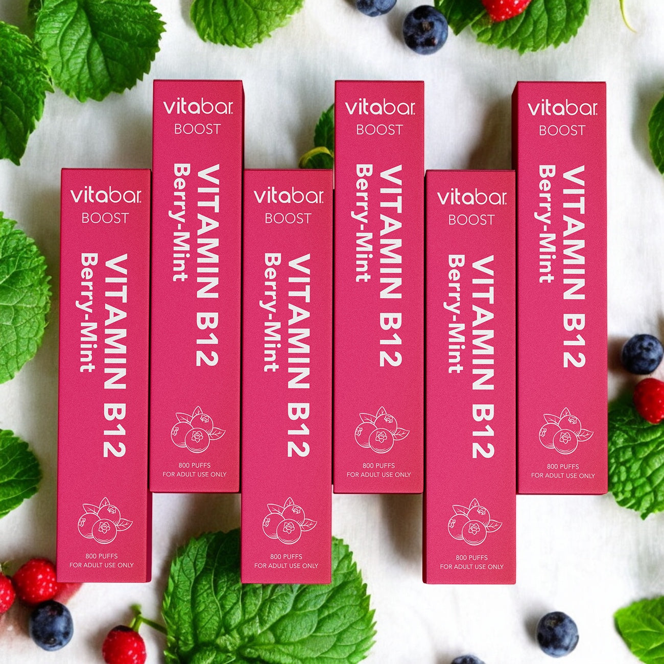 Vitamin B12 Inhaler - Berry Mint Flavor - Boost by VitaBar