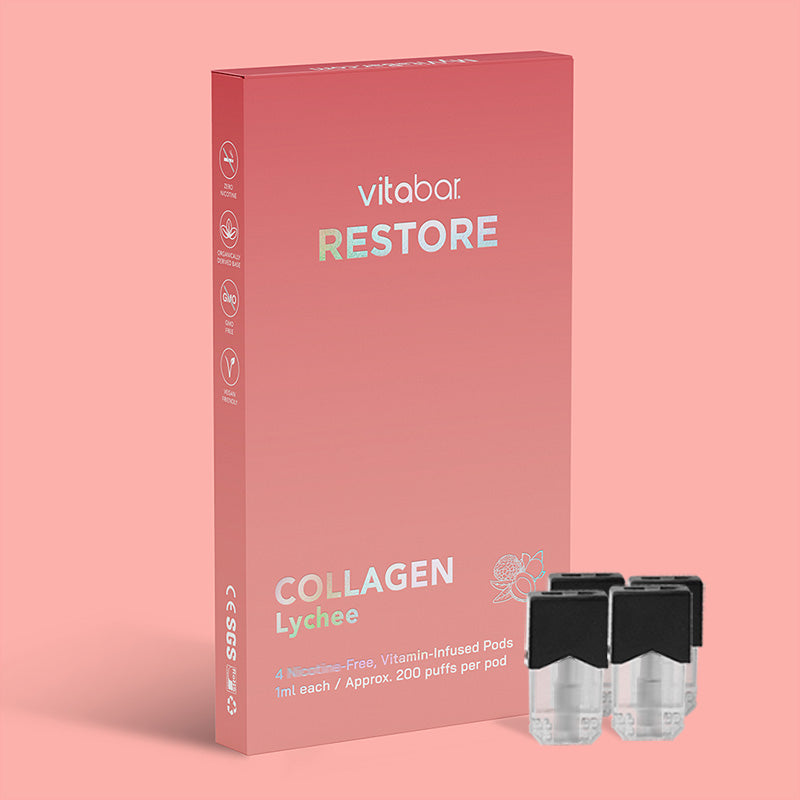 RESTORE - Collagen | Lychee Pods – VitaBar